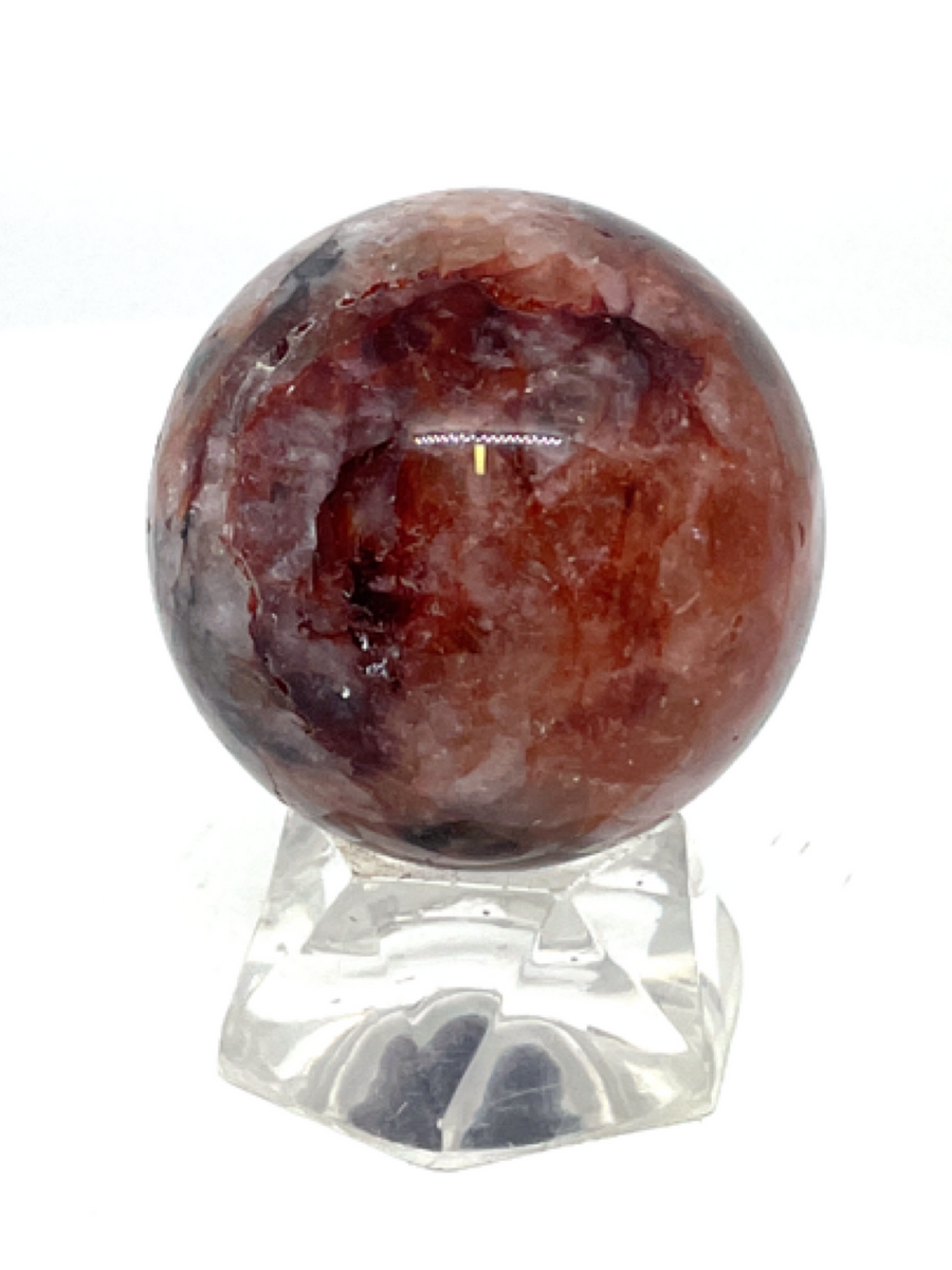Fire Quartz Sphere #107 - 4cm – Wicked Crystals and Things