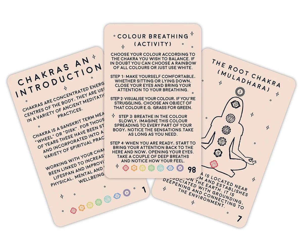 Chakra Cards (100 cards) – Wicked Crystals and Things