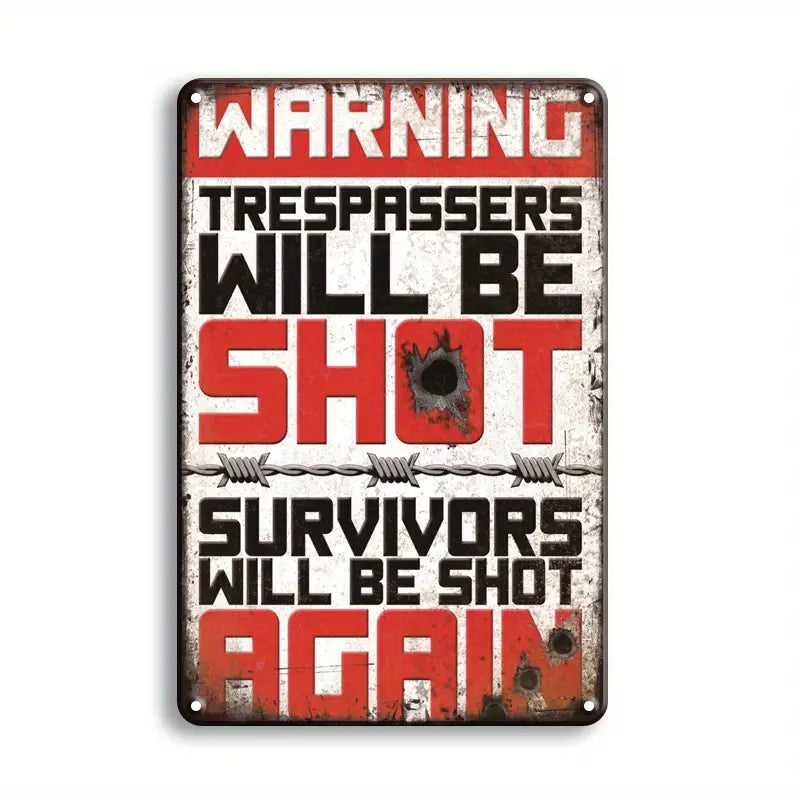 "Warning" Sign – Wicked Crystals and Things