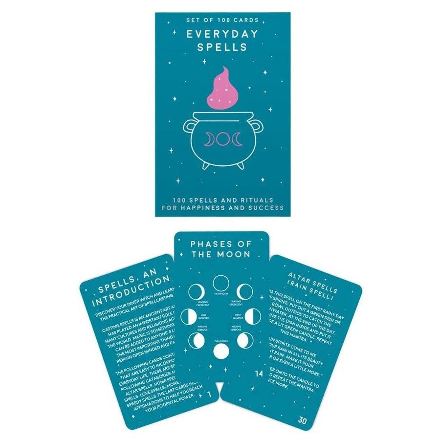 Everyday Spell Cards (100 cards) – Wicked Crystals and Things