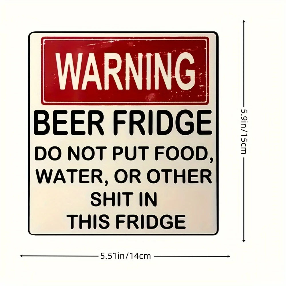 Beer Fridge Sticker – Wicked Crystals and Things