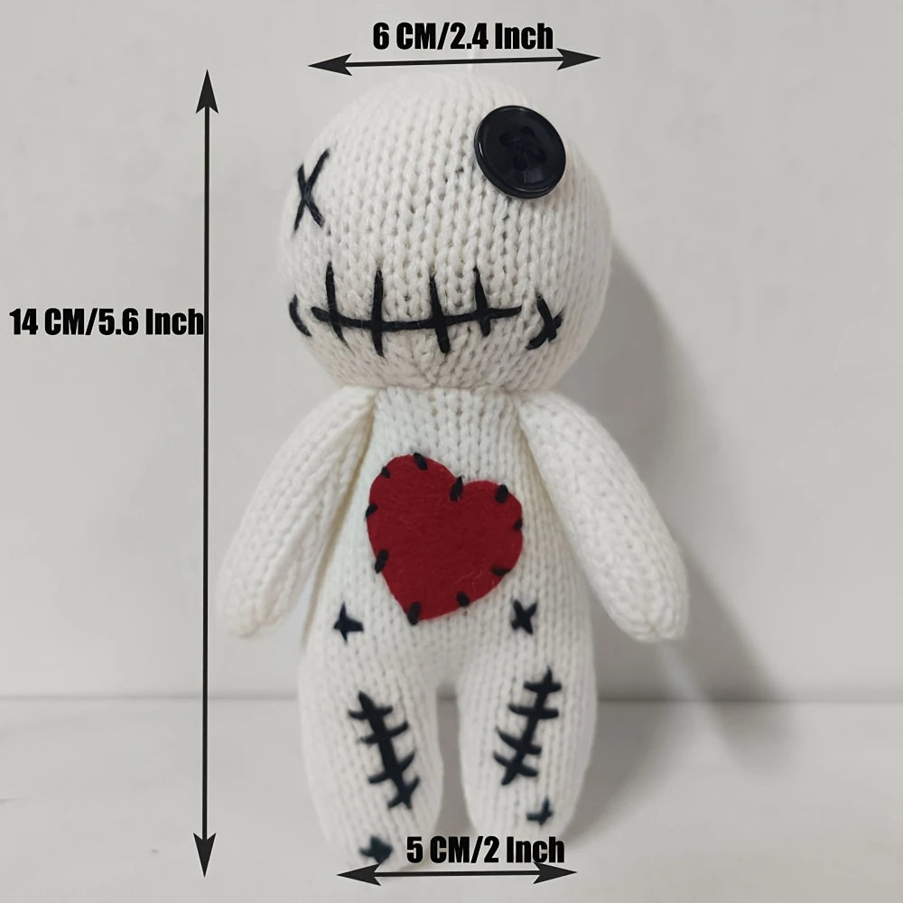 Voodoo Doll 14cm - White – Wicked Crystals and Things