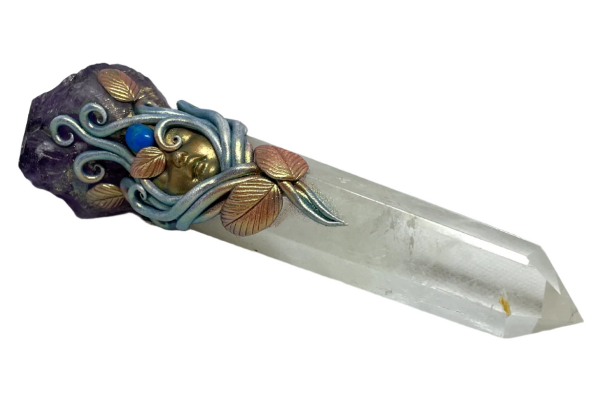 Crystal Wand #407 – Wicked Crystals and Things