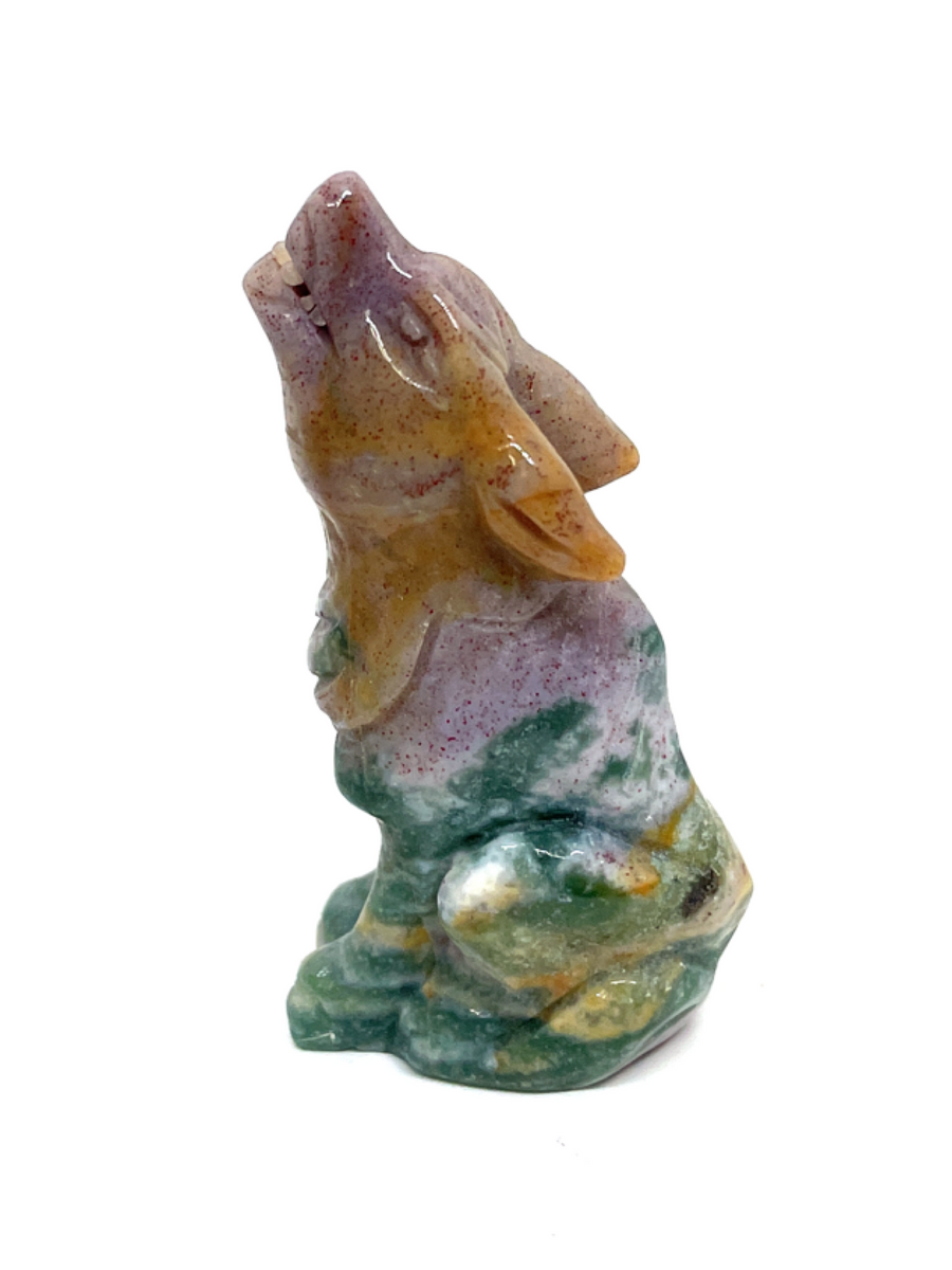 Ocean Jasper Wolf #16 - 5.5cm – Wicked Crystals and Things