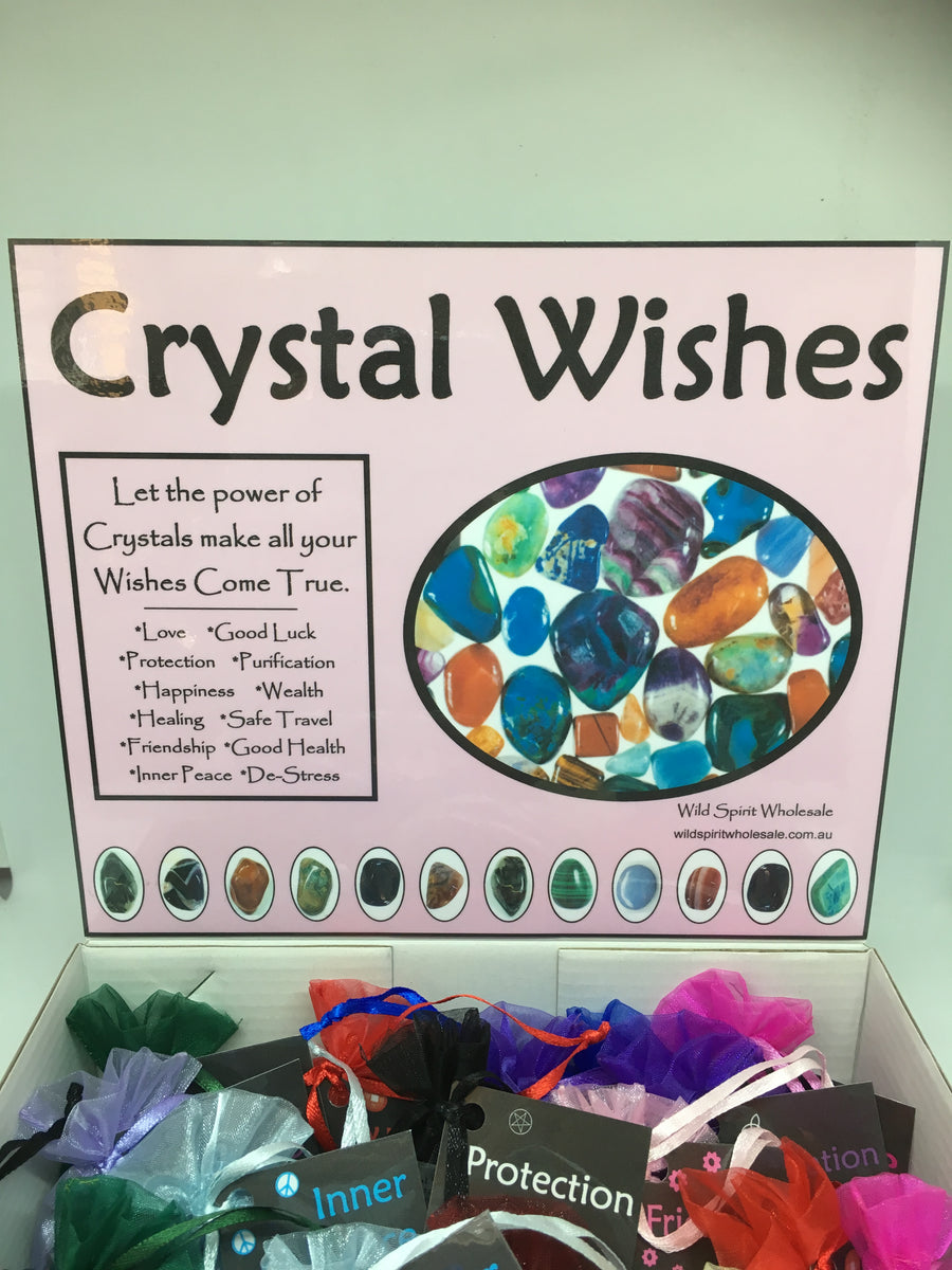 Good Health Crystal Wish Bag – Wicked Crystals and Things