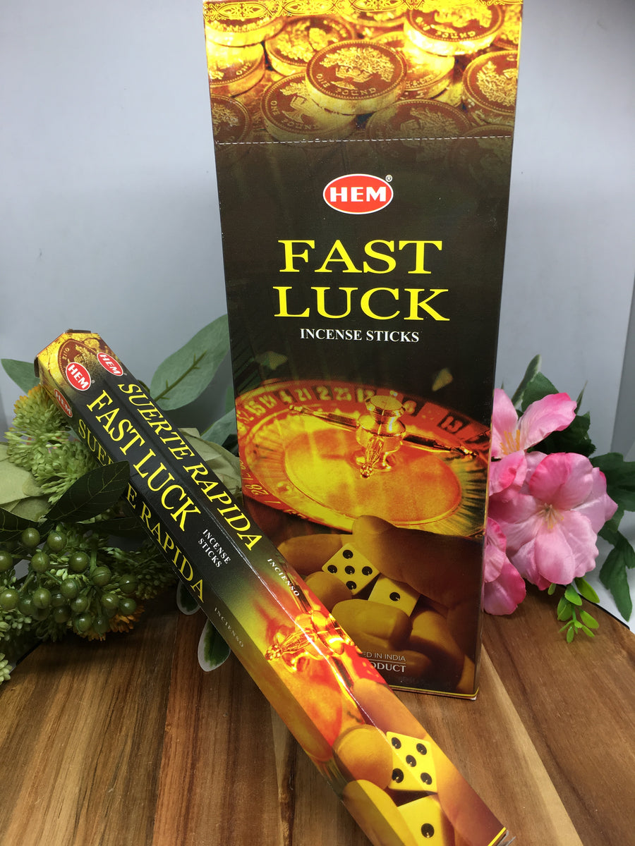 HEM Fast Luck Incense Sticks – Wicked Crystals and Things