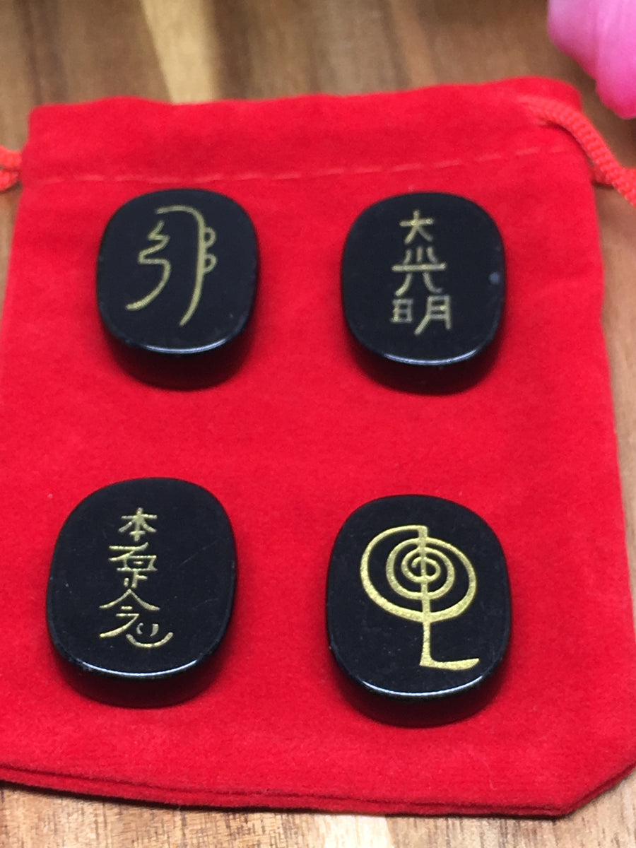 Black Obsidian Reiki Set – Wicked Crystals and Things