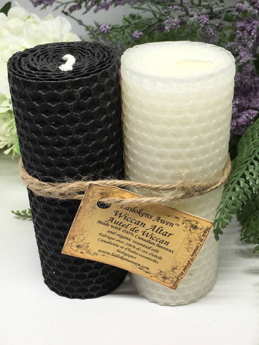 Wiccan Altar Candle Set – Wicked Crystals and Things