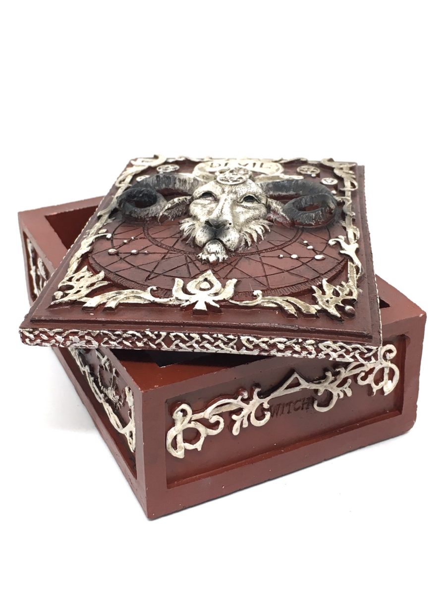 Baphomet Box - 13cm x 10cm – Wicked Crystals and Things