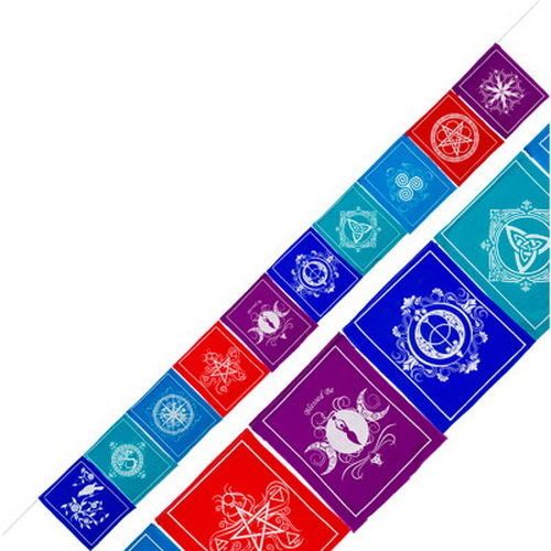 Pagan Prayer Flag - 10 flags – Wicked Crystals and Things