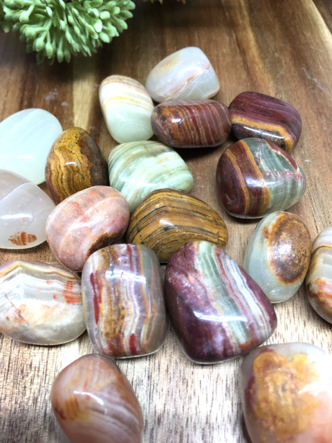 Pakistani Onyx Tumble Stones – Wicked Crystals and Things