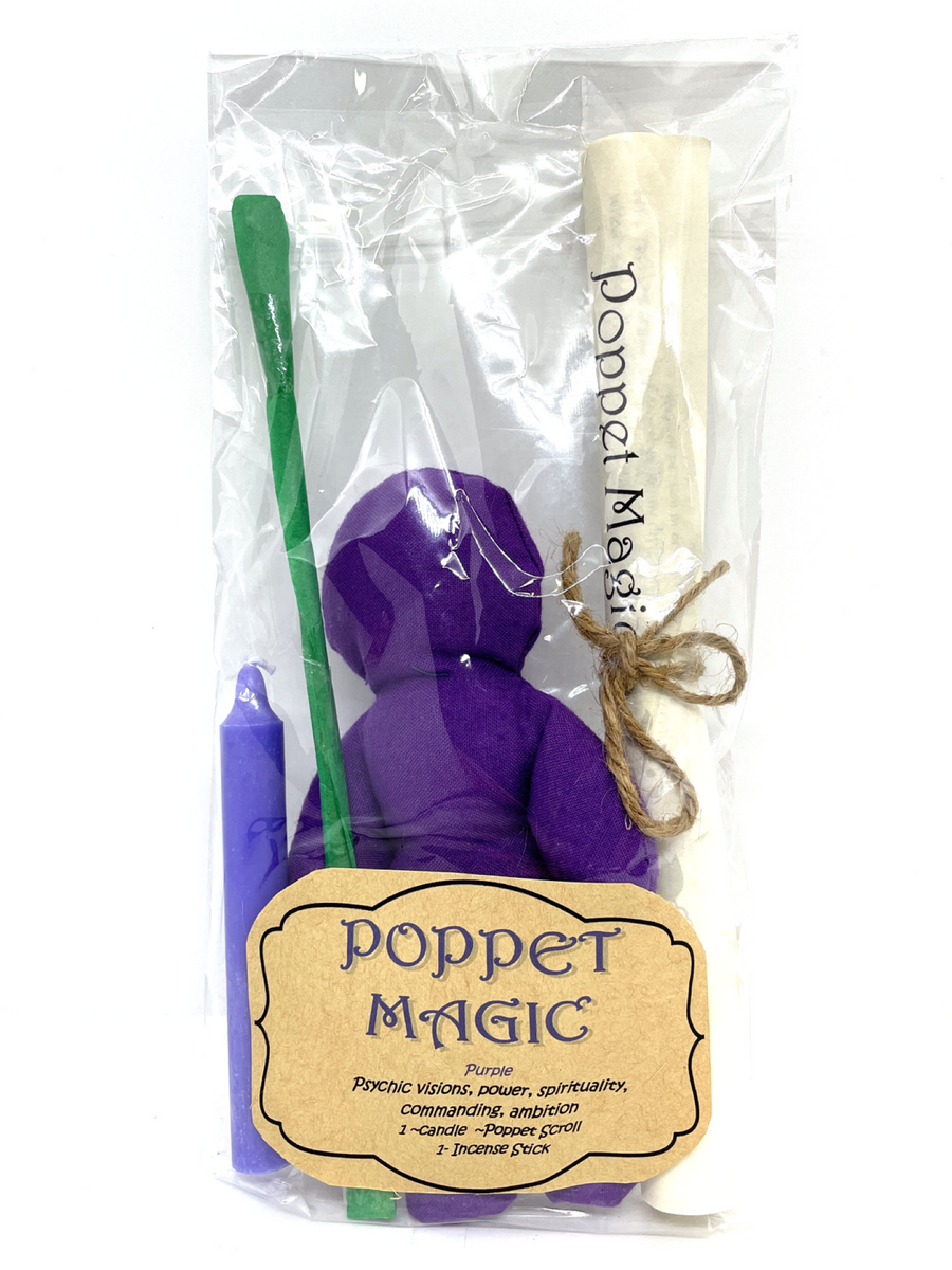 Poppet Magic Kit - Purple – Wicked Crystals and Things