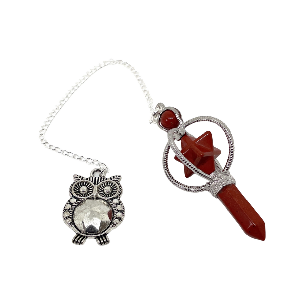 Red Jasper Pendulum – Wicked Crystals and Things