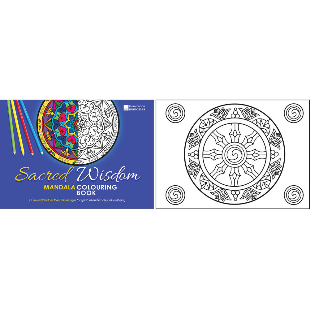 Sacred Wisdom Mandala – Wicked Crystals and Things