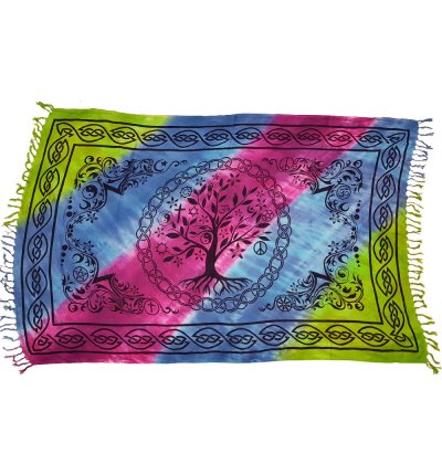 Multi-Faith Tree Of Life Altar Cloth - 105cm x 170cm – Wicked Crystals ...