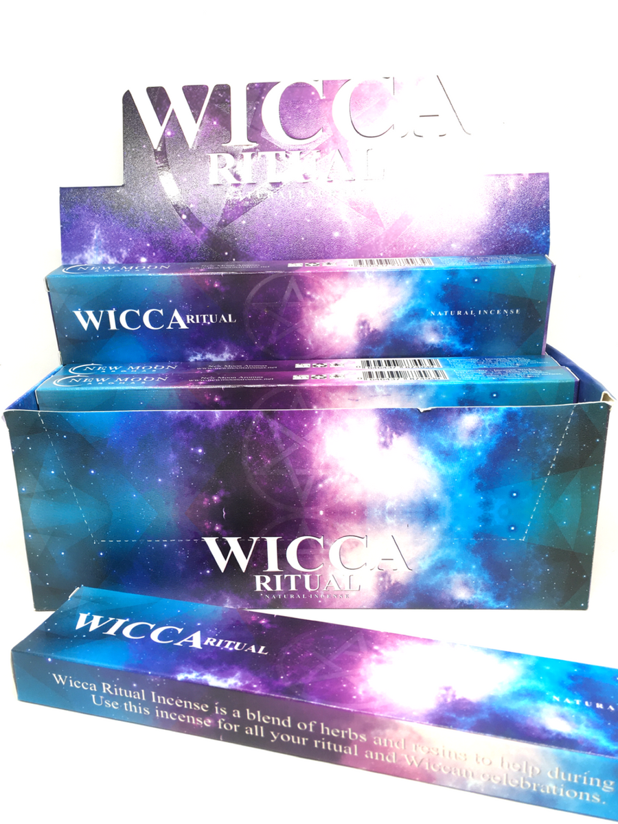 New Moon Wicca Ritual Incense Sticks – Wicked Crystals and Things