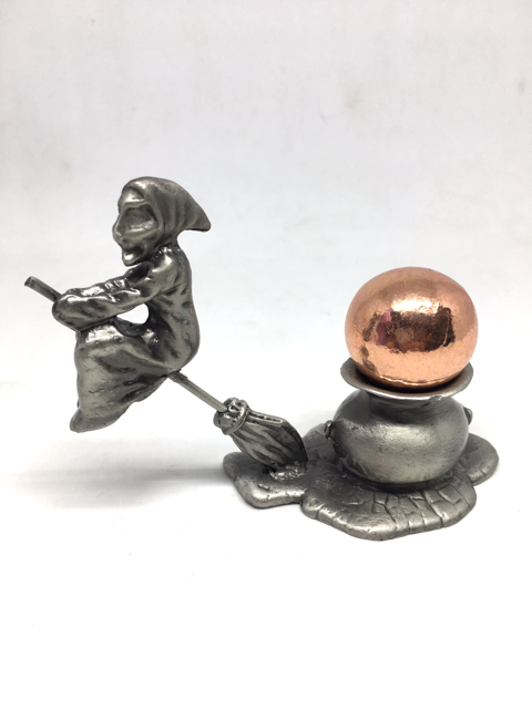 Witch Pewter Sphere Stand – Wicked Crystals and Things