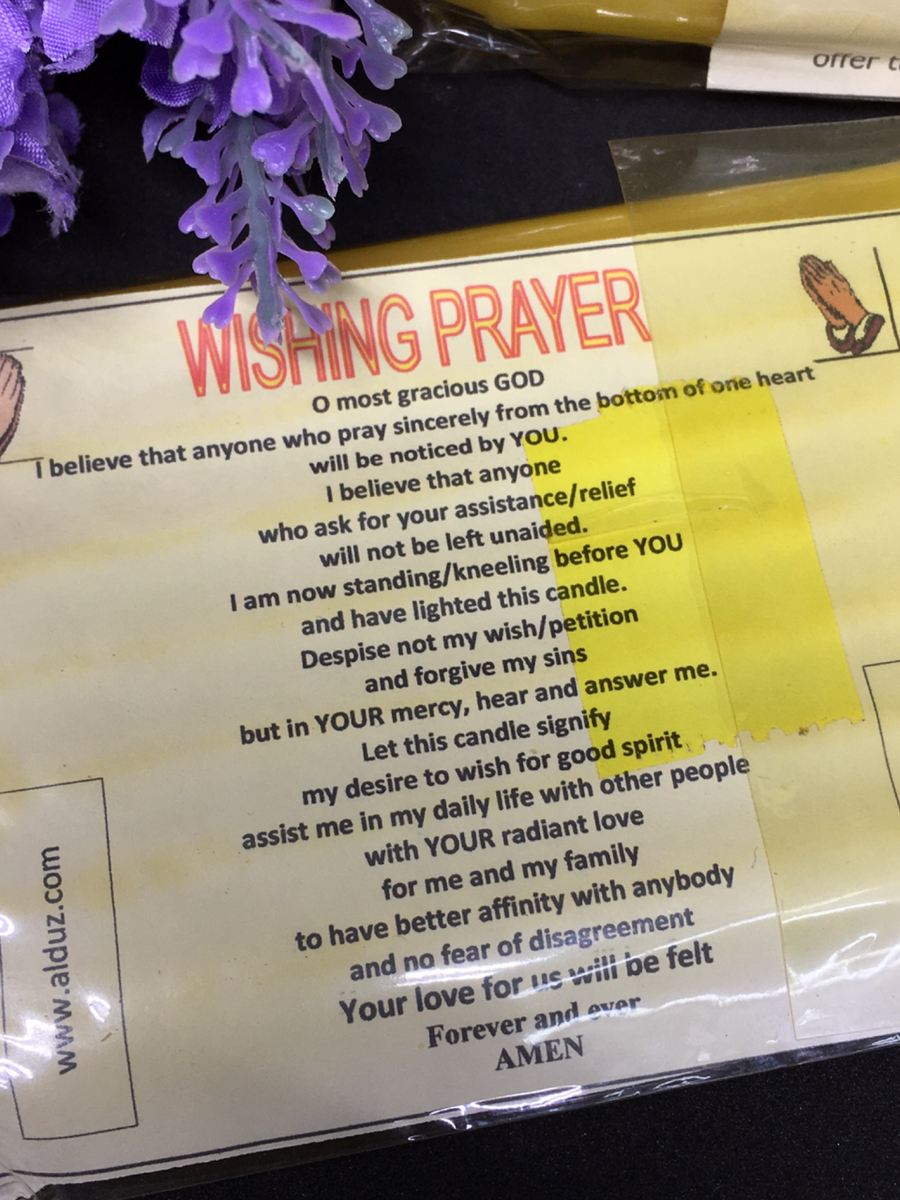 Wishing Candle - Yellow – Wicked Crystals and Things